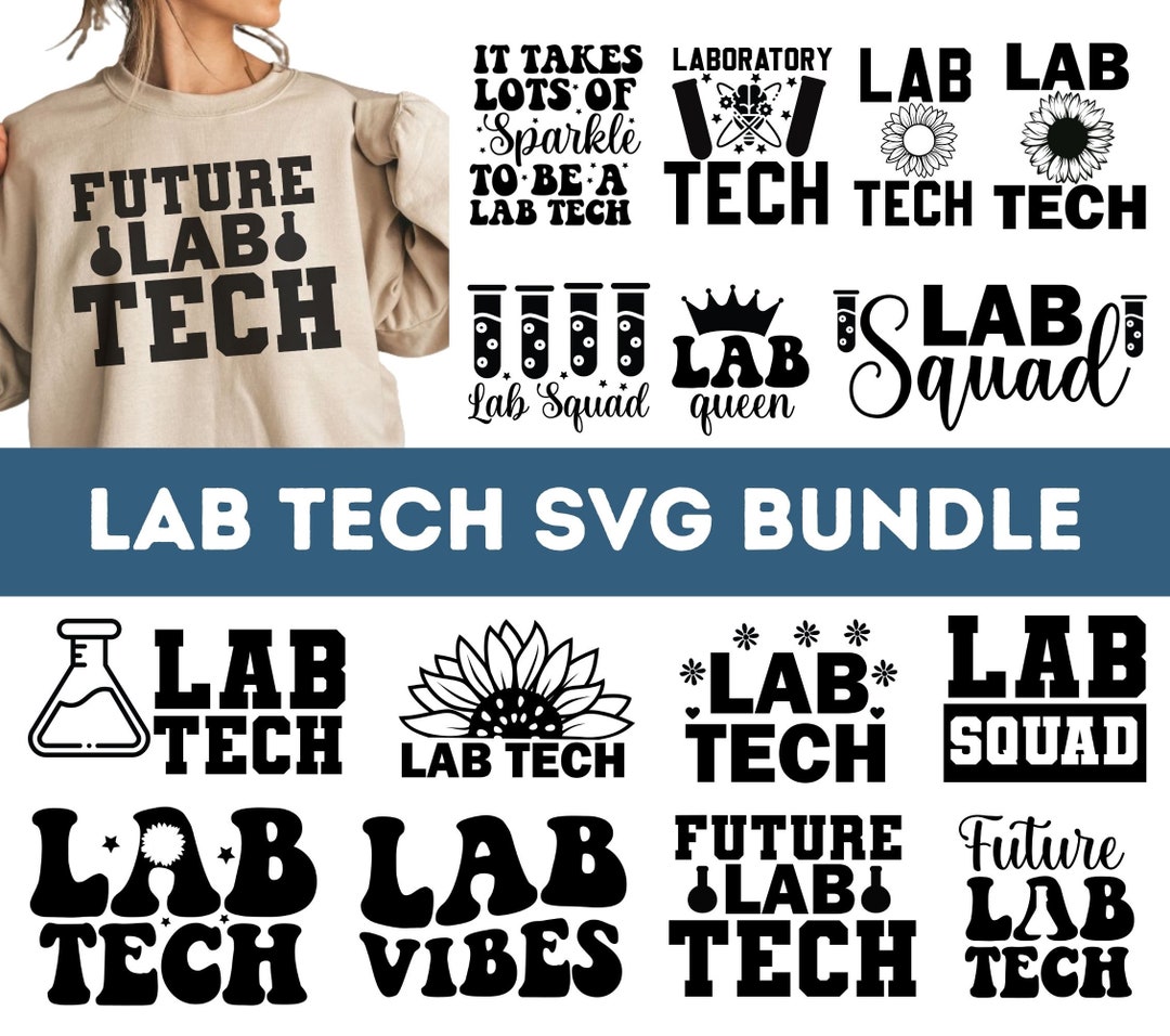 Lab Tech SVG Bundle| Lab Tech PNG Bundle| Laboratory Tech Svg ...