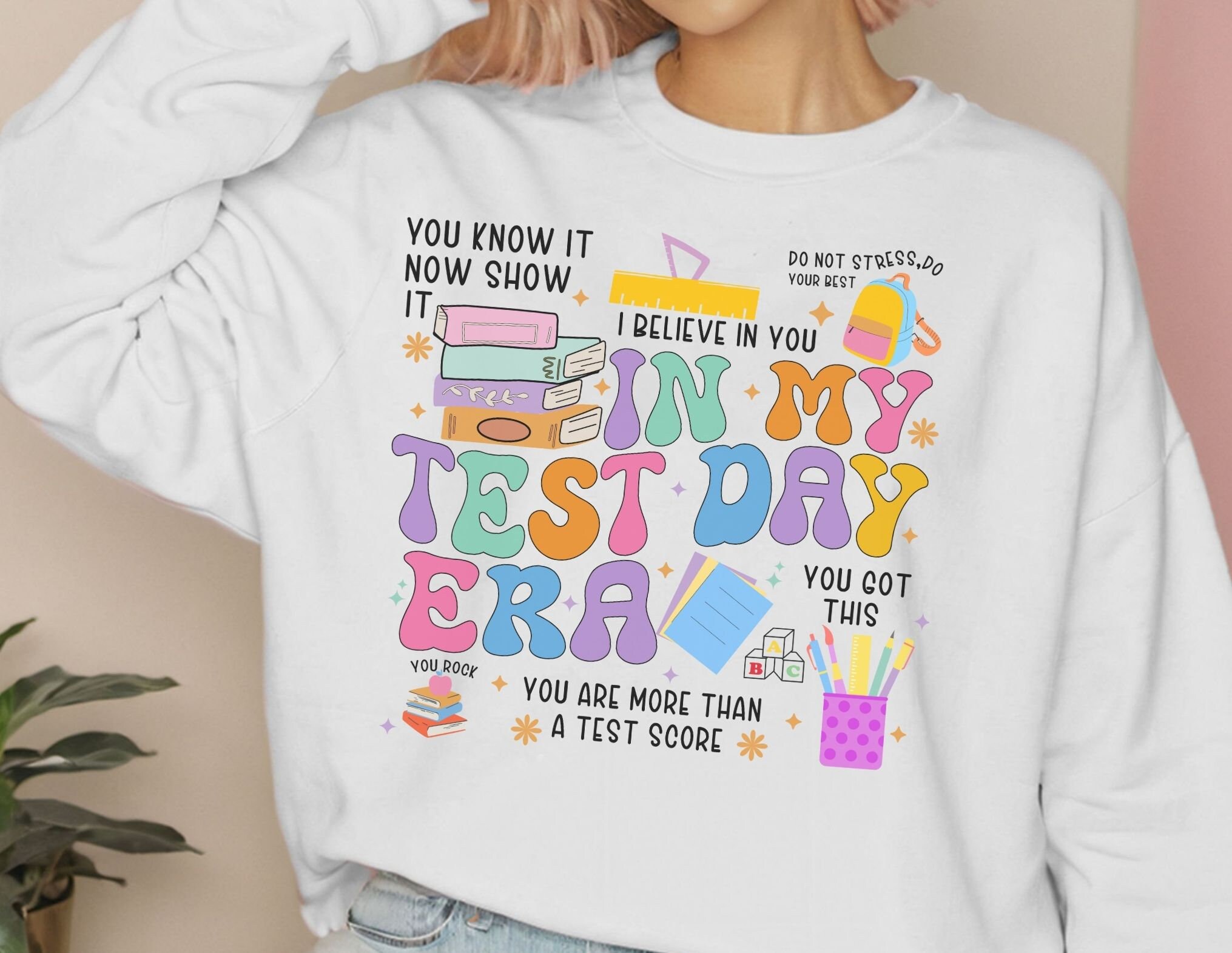 In My Test Day Era SVG PNG Retro Test Day Png Testing Day Png State ...