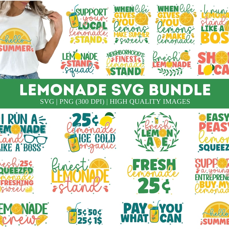 Lemonade Stand Clipart - Etsy