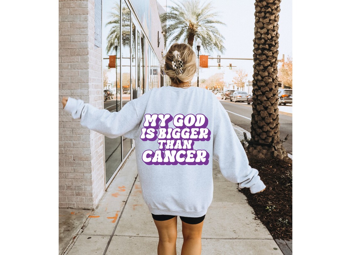 My God is Bigger Than Cancer SVG Pancreatic Cancer SVG - Etsy