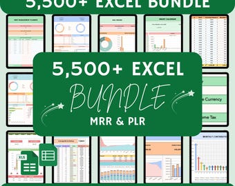 100+ MRR PLR Excel and Google Sheets Templates | Done-for-you Business ...
