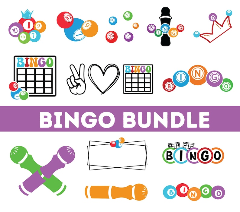 Bingo SVG PNG Bundle Bingo Balls Svg Bingo Card Svg Bingo Dauber Svg ...