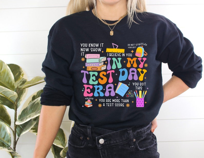 In My Test Day Era SVG PNG Retro Test Day Png Testing Day Png State ...