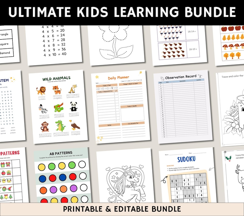 Kids Education Resources Teachers Parents Worksheets for Kids Classroom ...