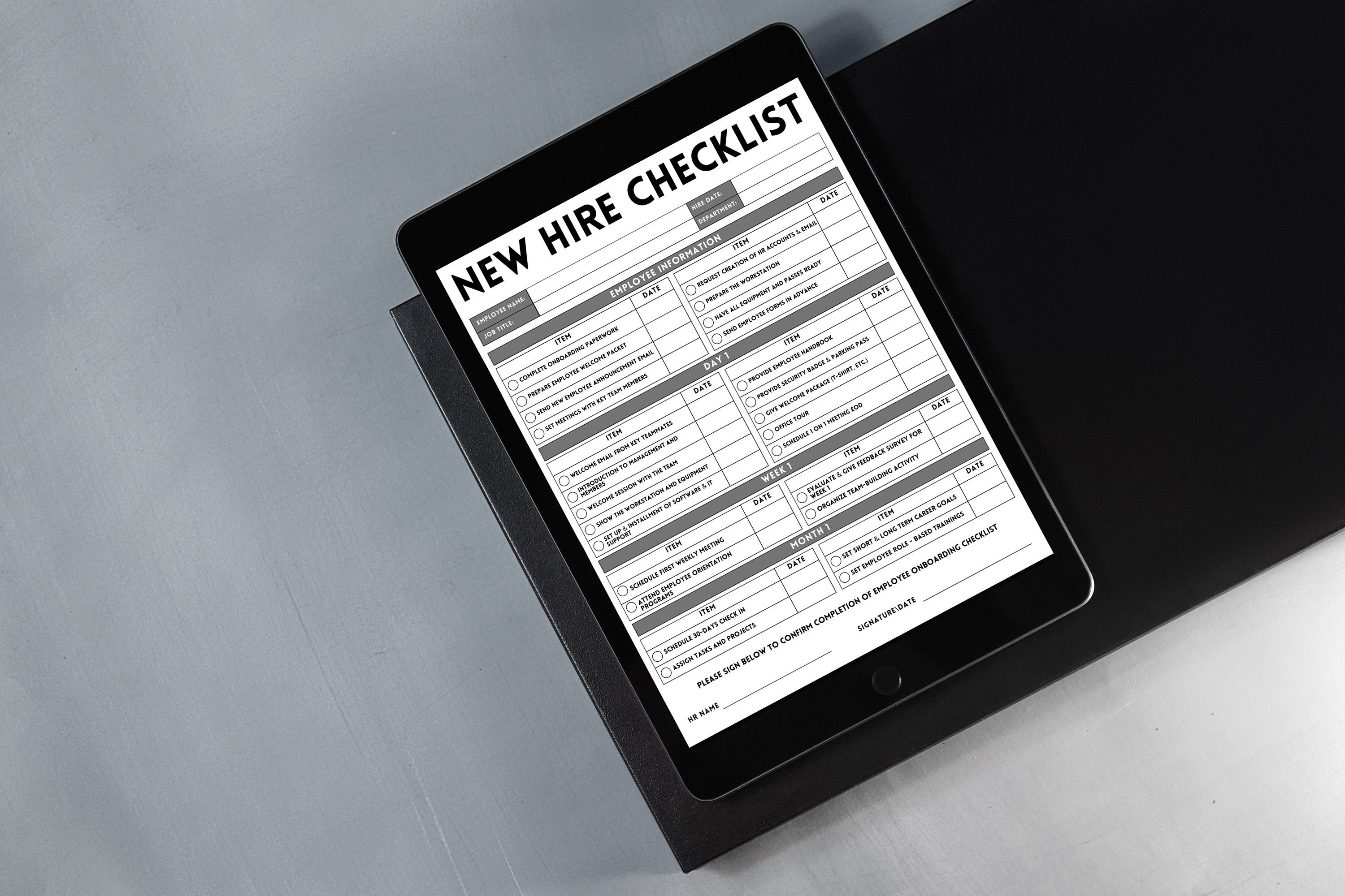 Editable Employee Onboarding Template, Employee Welcome Kit, Employee ...
