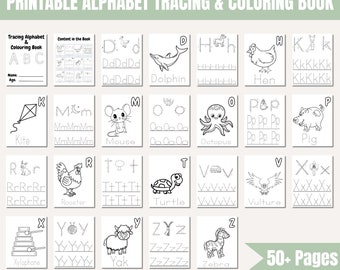 Letter of the Week Worksheets Printable, Alphabet Busy Book, Learning ...