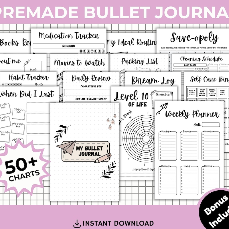 Journal Stamps Bullets - Etsy UK