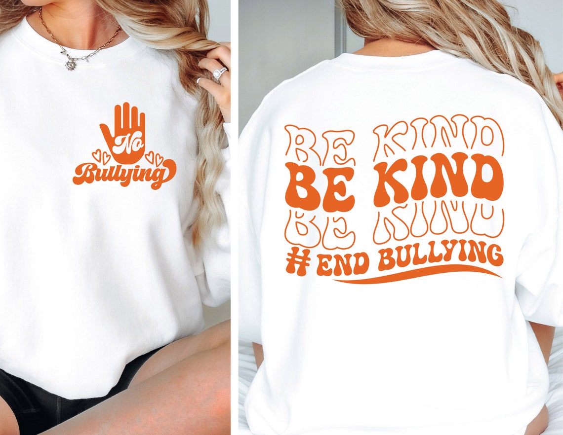 Be Kind SVG, Be Kind PNG, Be A Buddy Not A Bully Svg, Stop Bullying ...