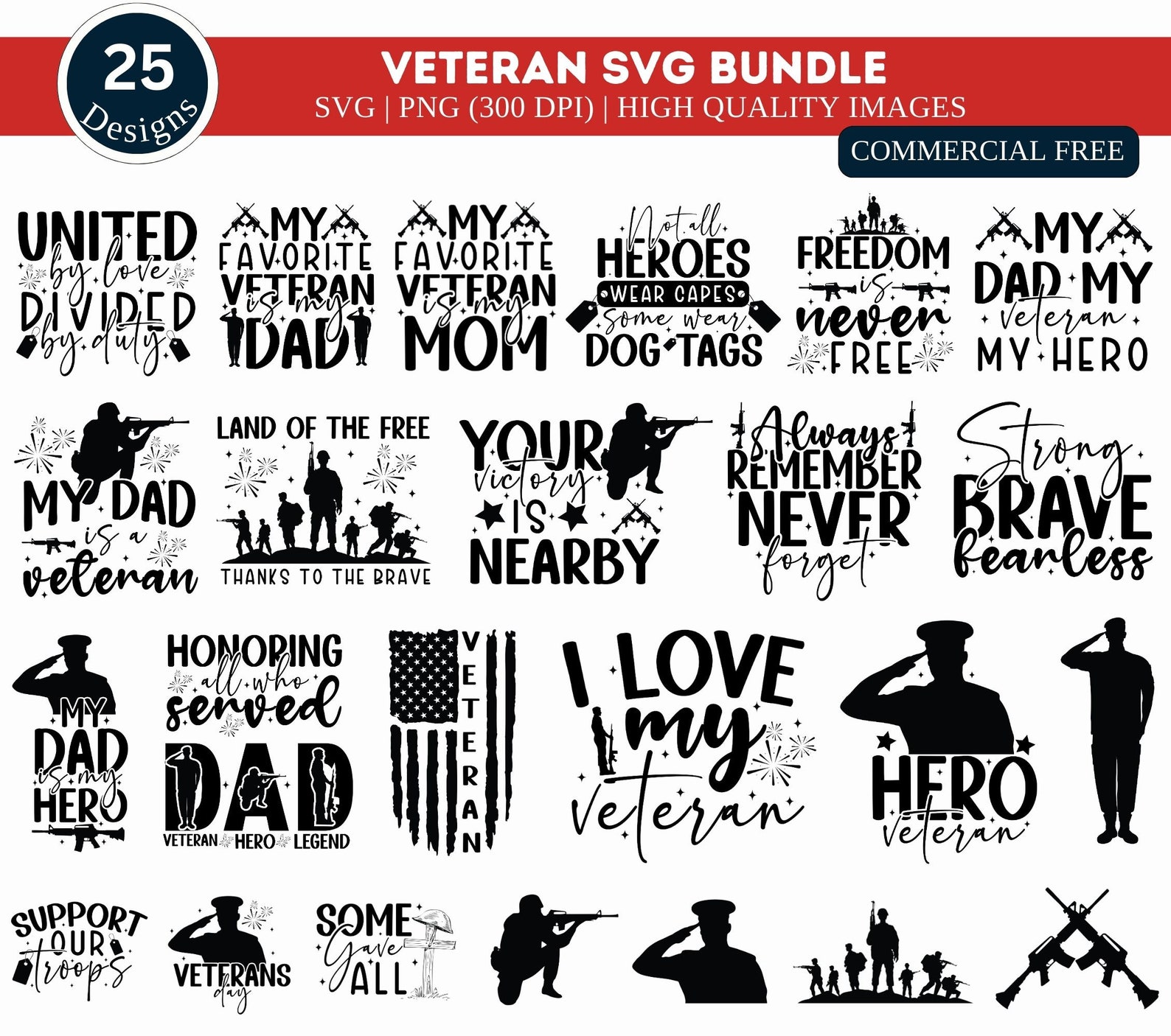 Veteran SVG Bundle, Soldier Svg, Veteran Png, Patriotic Svg, US Army ...