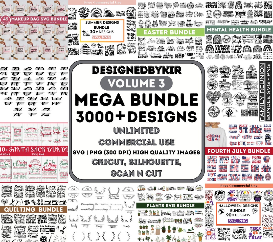 3000+ Mega Svg Bundle| All Files in Shop SVG| Entire Shop Bundle SVG ...