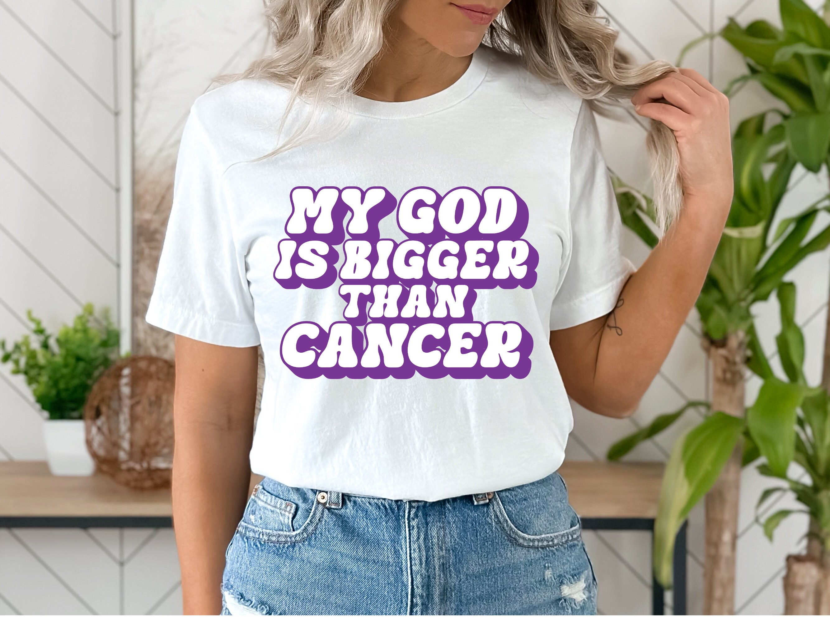 My God is Bigger Than Cancer SVG Pancreatic Cancer SVG - Etsy
