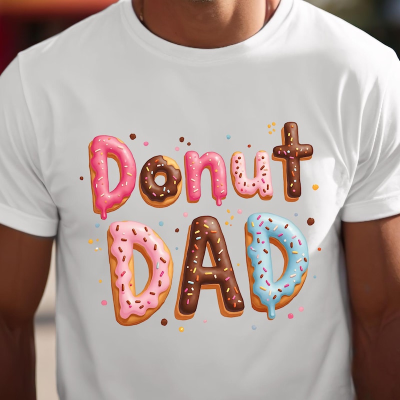 Donuts With Dad Clipart - Etsy