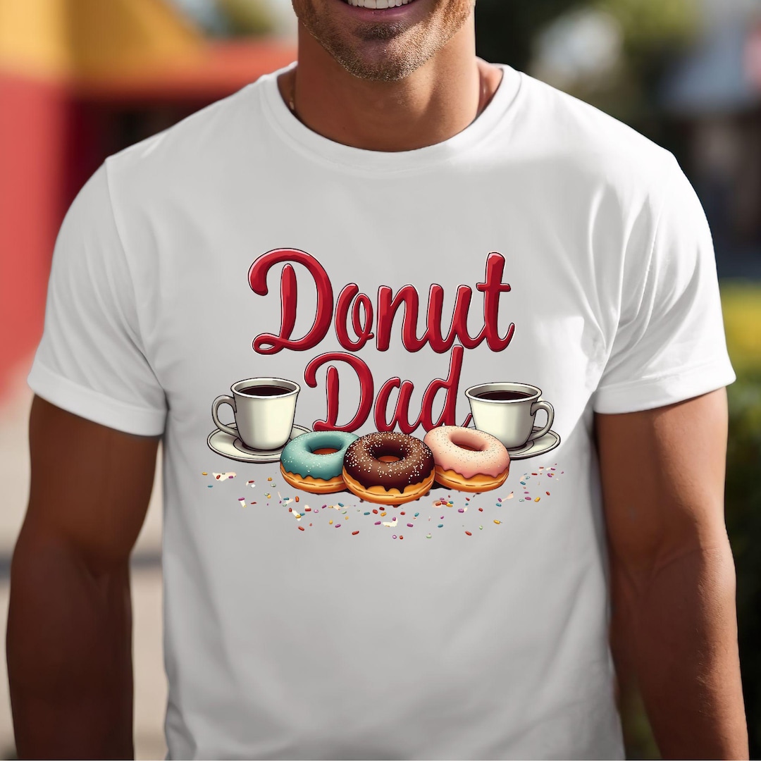 Donuts With Dad Png Father's Day Breakfast Clipart Fun Coffee Shop ...