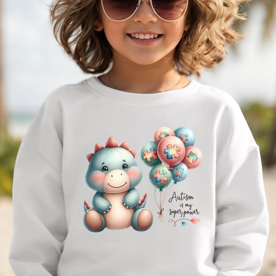 Autism is My Superpower Png Autism Cute Superhero Cartoon Clipart ...