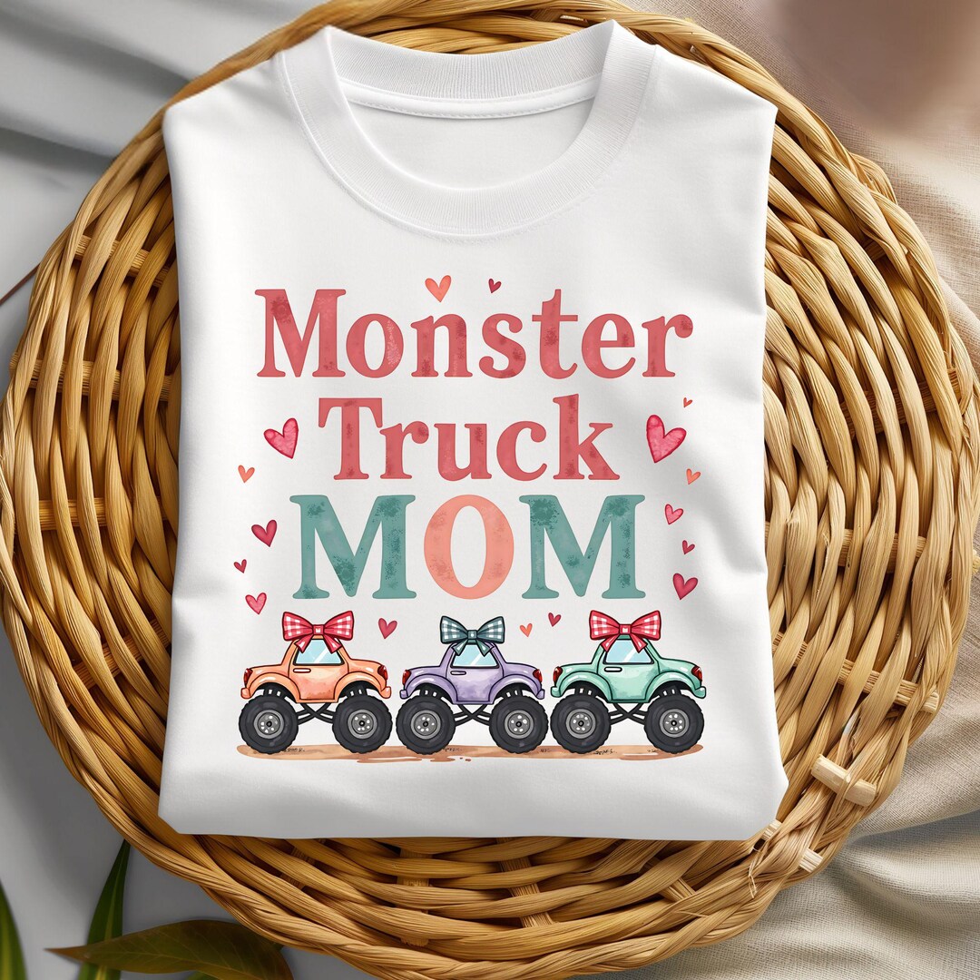 In My Monster Truck Mom Era Png Monster Jam Mama Clipart Funny Boy Mom ...
