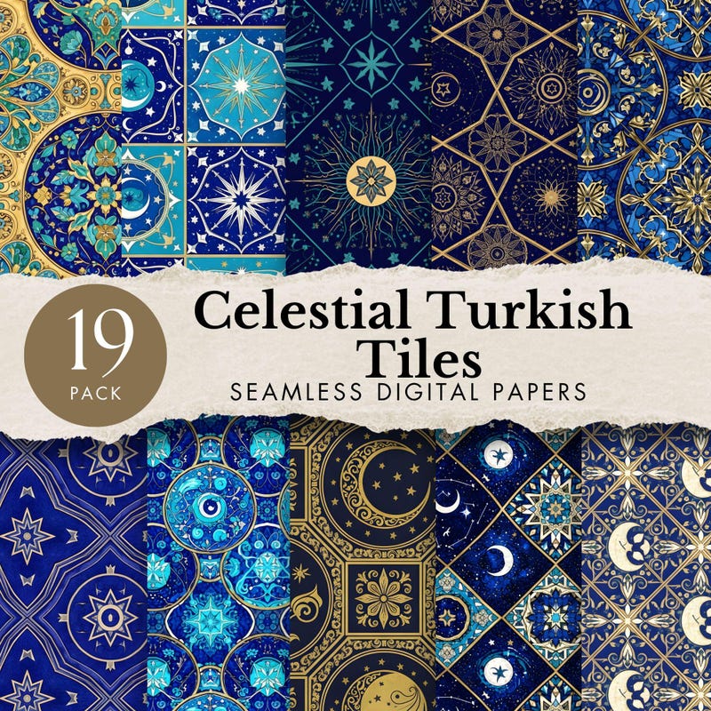 Turkish Tiles Wallpaper - Etsy