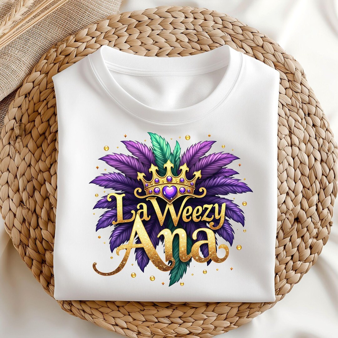 La Weezy Ana Png, La Weezy Ana Mardi Gras Clipart Digital Download ...