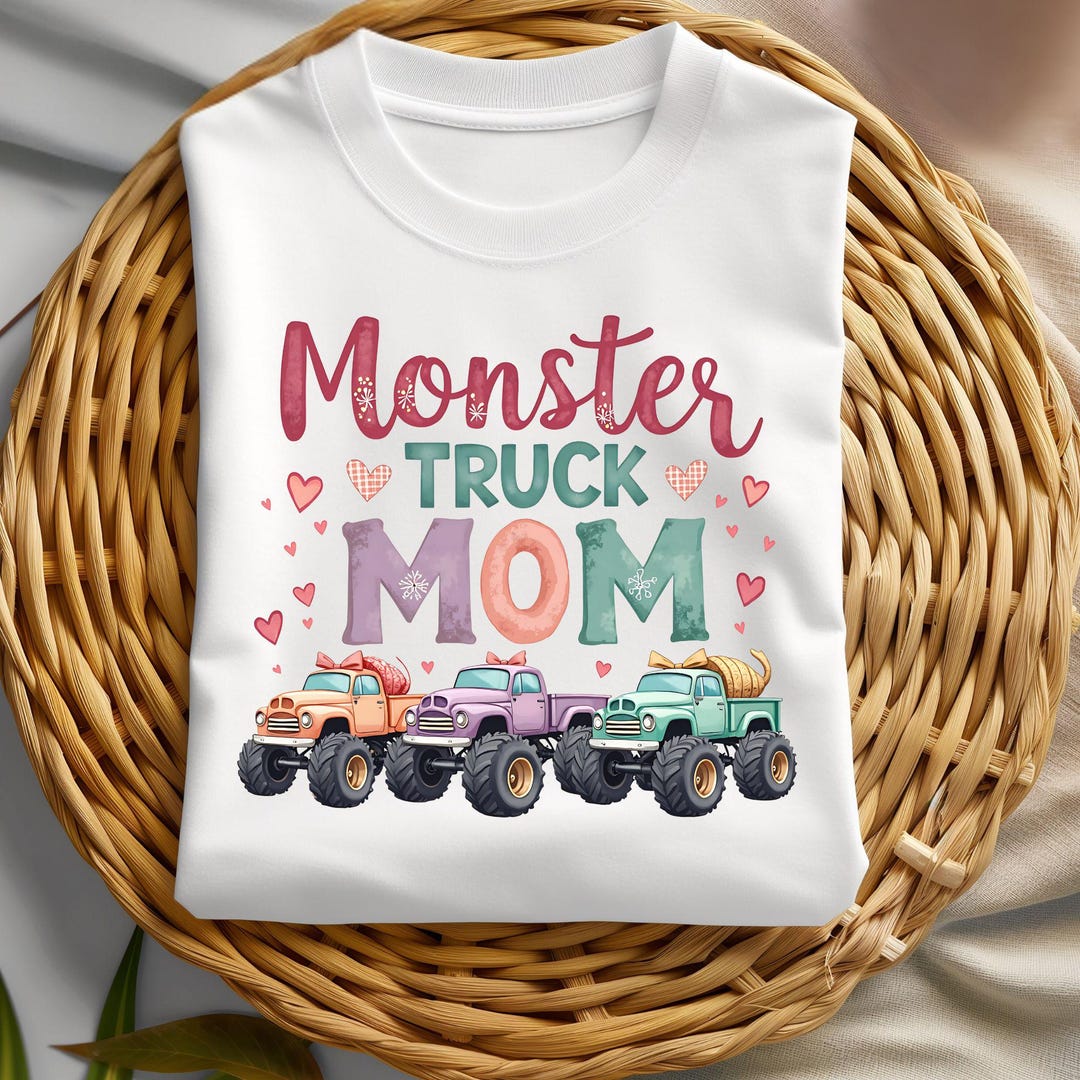 In My Monster Truck Mom Era Png Monster Jam Mama Clipart Trendy ...