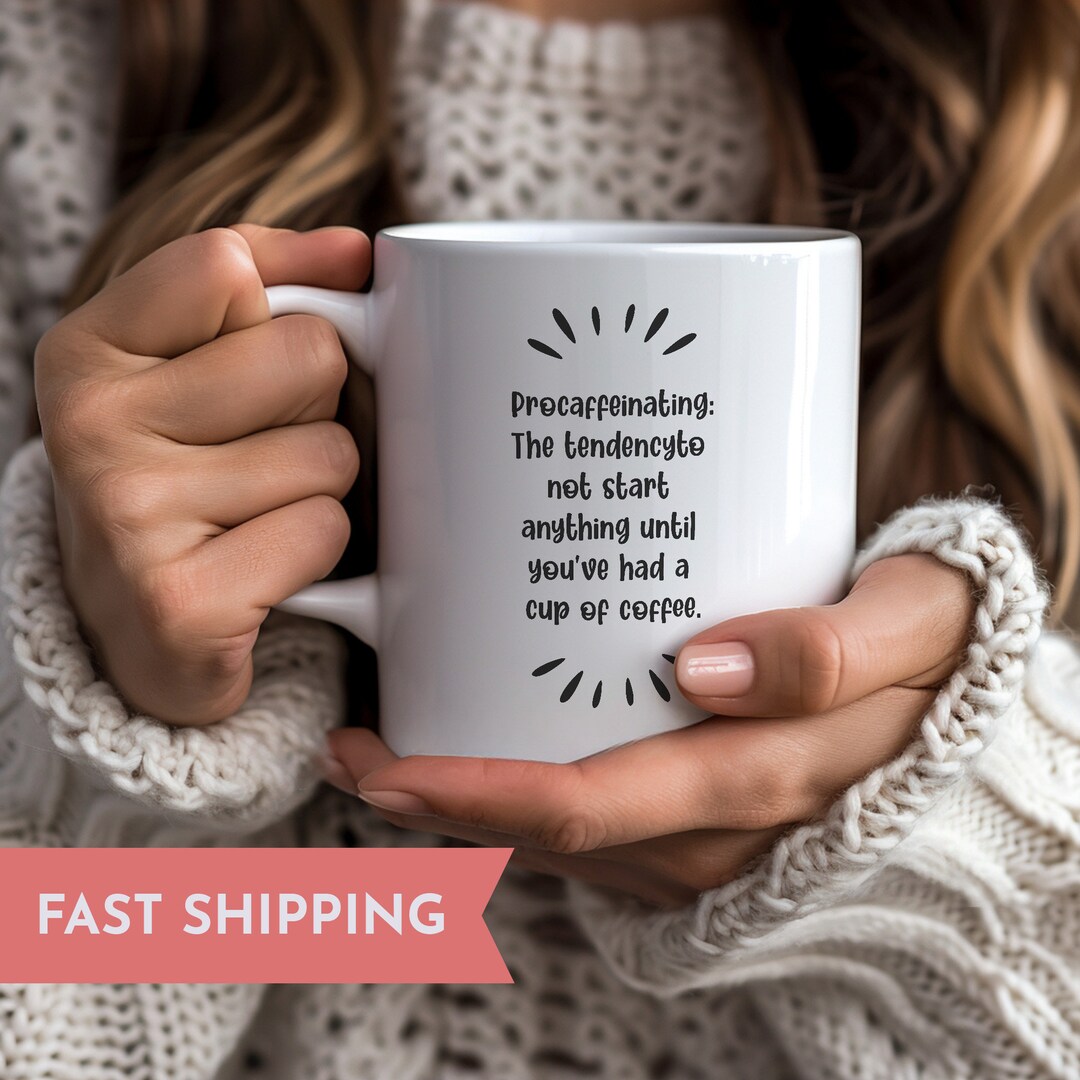 Procaffeinating Coffee Mug Funny 4th of July Mug, Coffee Mugs, Gift for ...