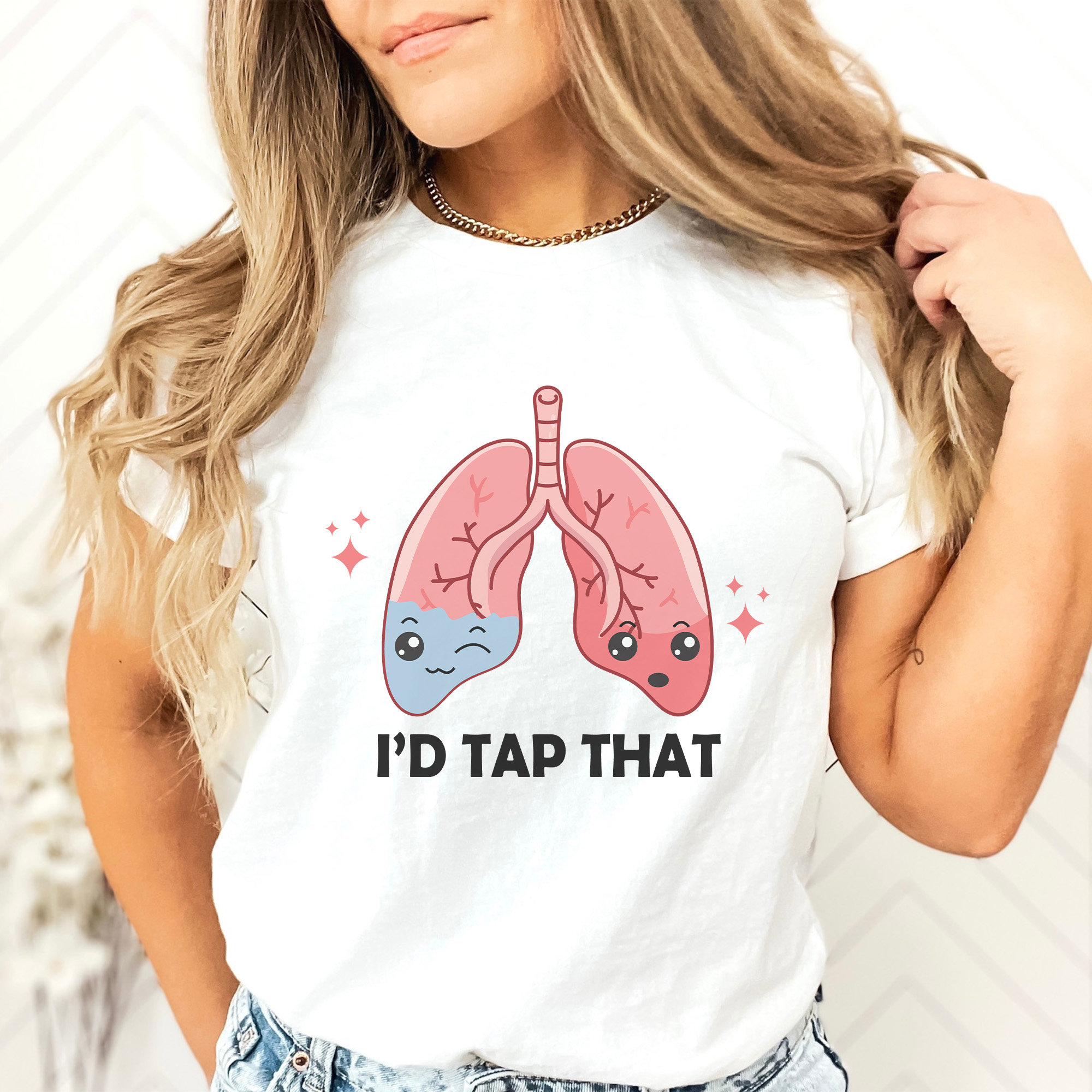 Id Tap That Shirt Gift for Nurses Pleural Effusion Shirt - Etsy UK