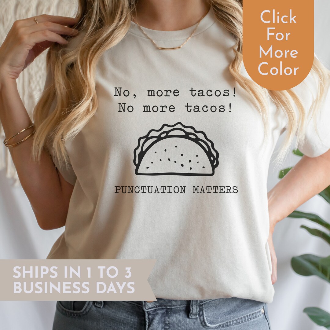 Punctuation Shirt Funny Grammar Shirt Teacher Shirt Gift - Etsy UK