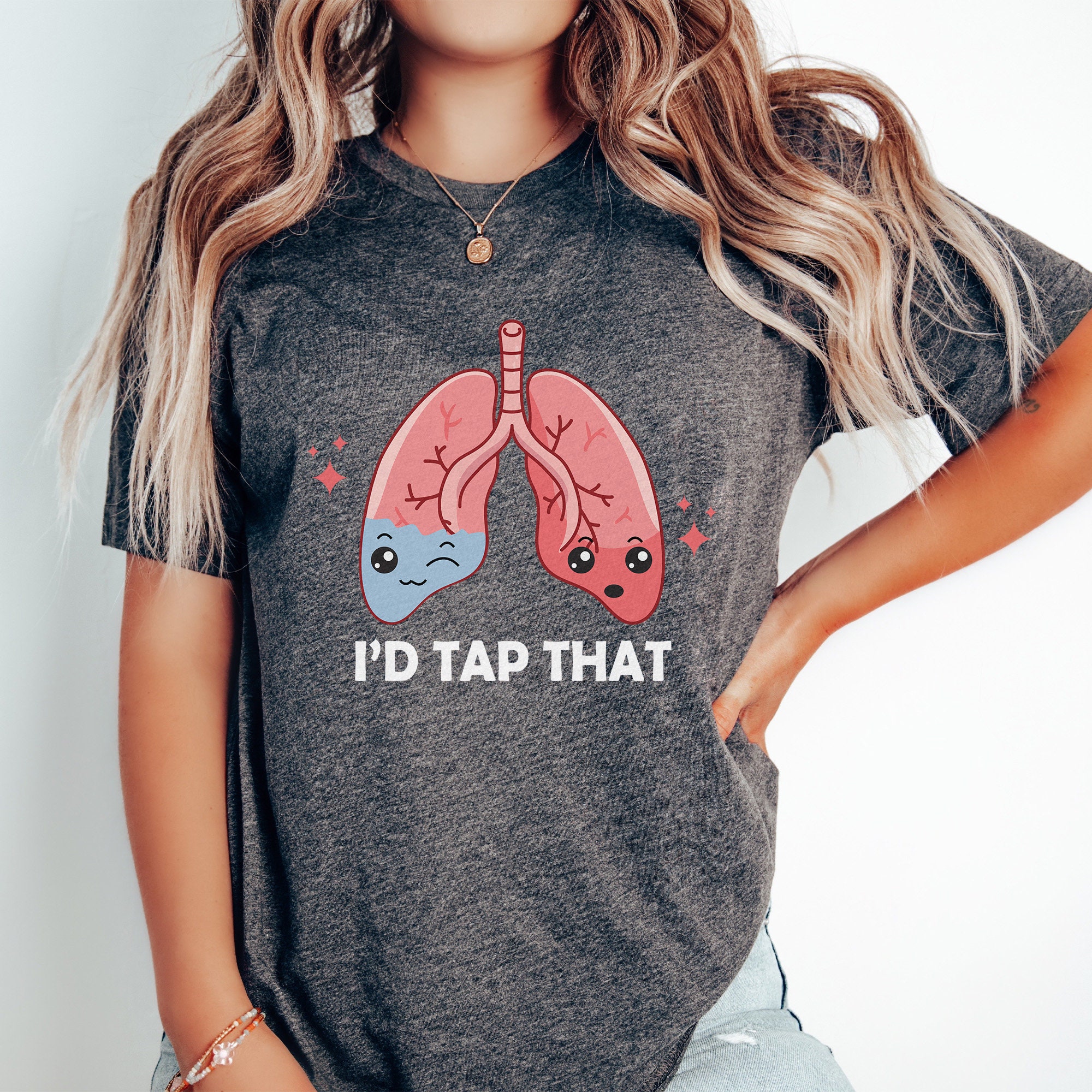 Id Tap That Shirt Gift for Nurses Pleural Effusion Shirt - Etsy UK