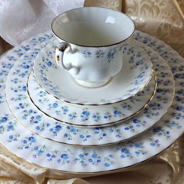 Royal Albert Forget Me Not - Etsy