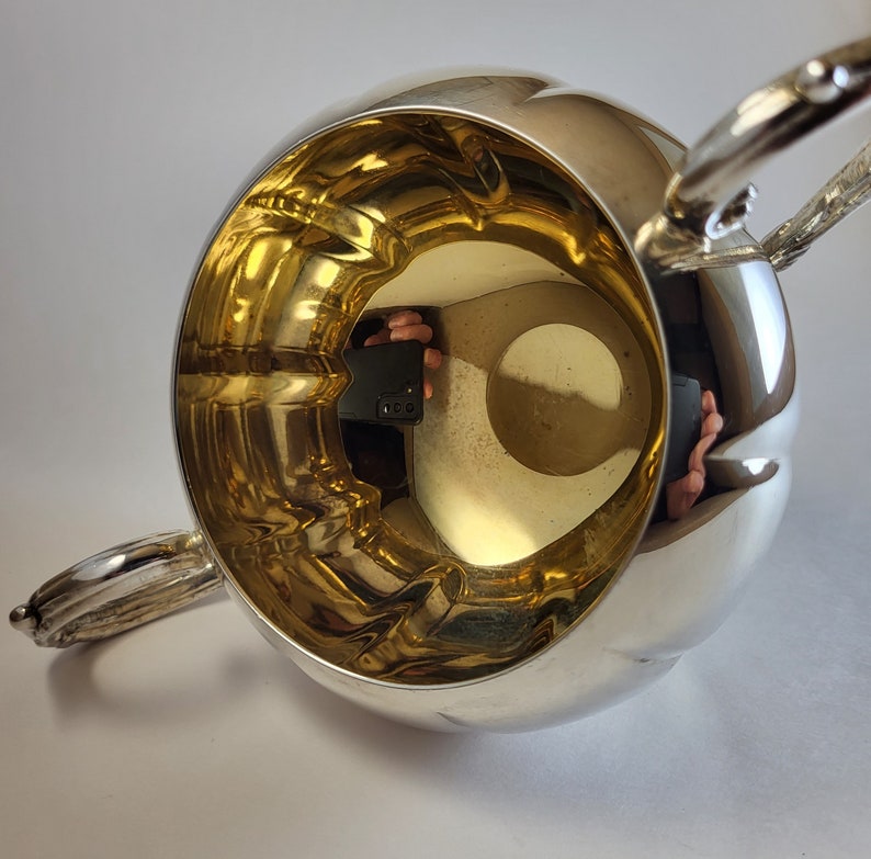 Viking Plate Silver E.P Copper Tea Set. Made in Canada - Etsy