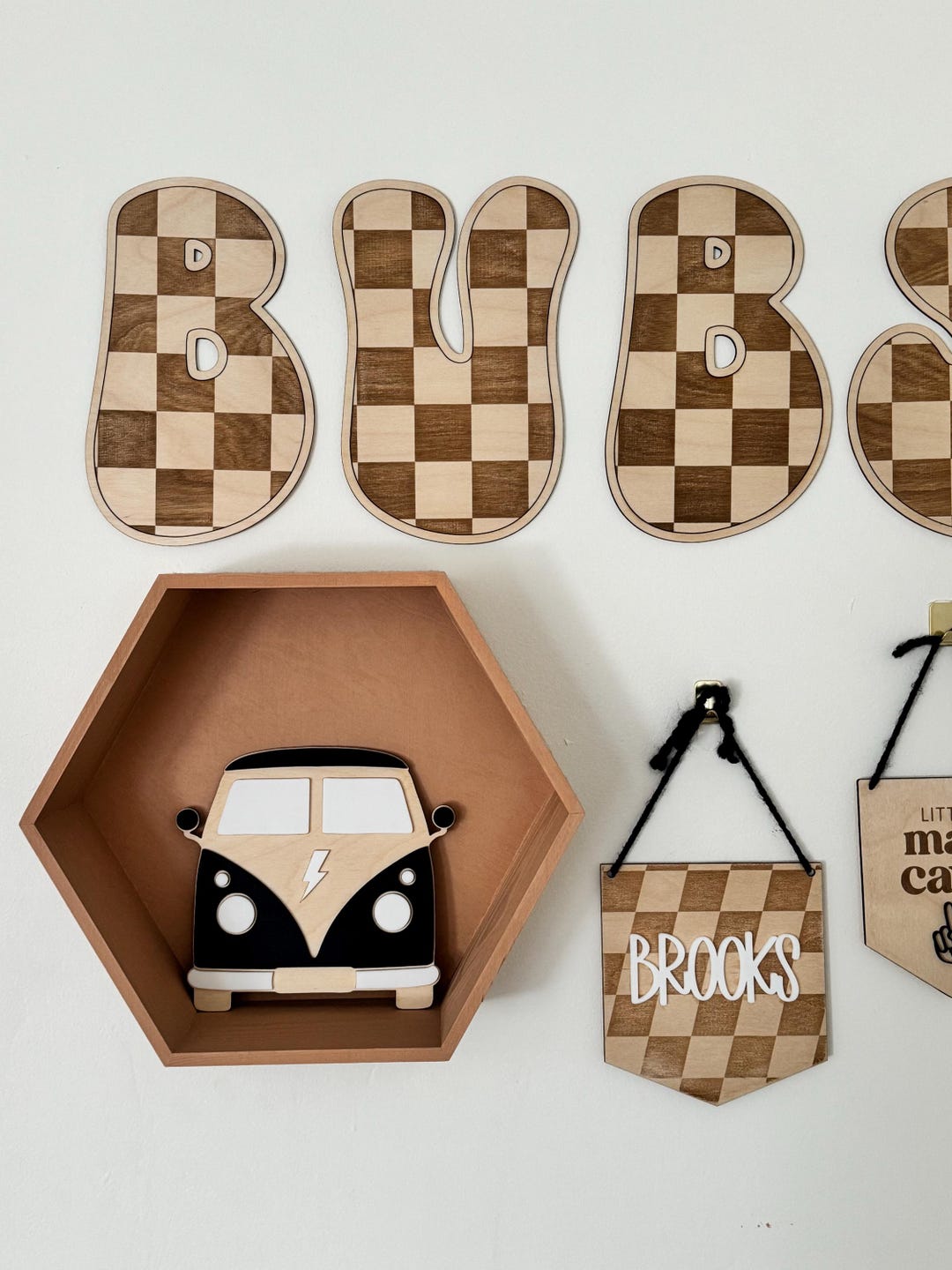 Checkerboard Letters Checkered Letters Retro Letters Skateboard Decor ...