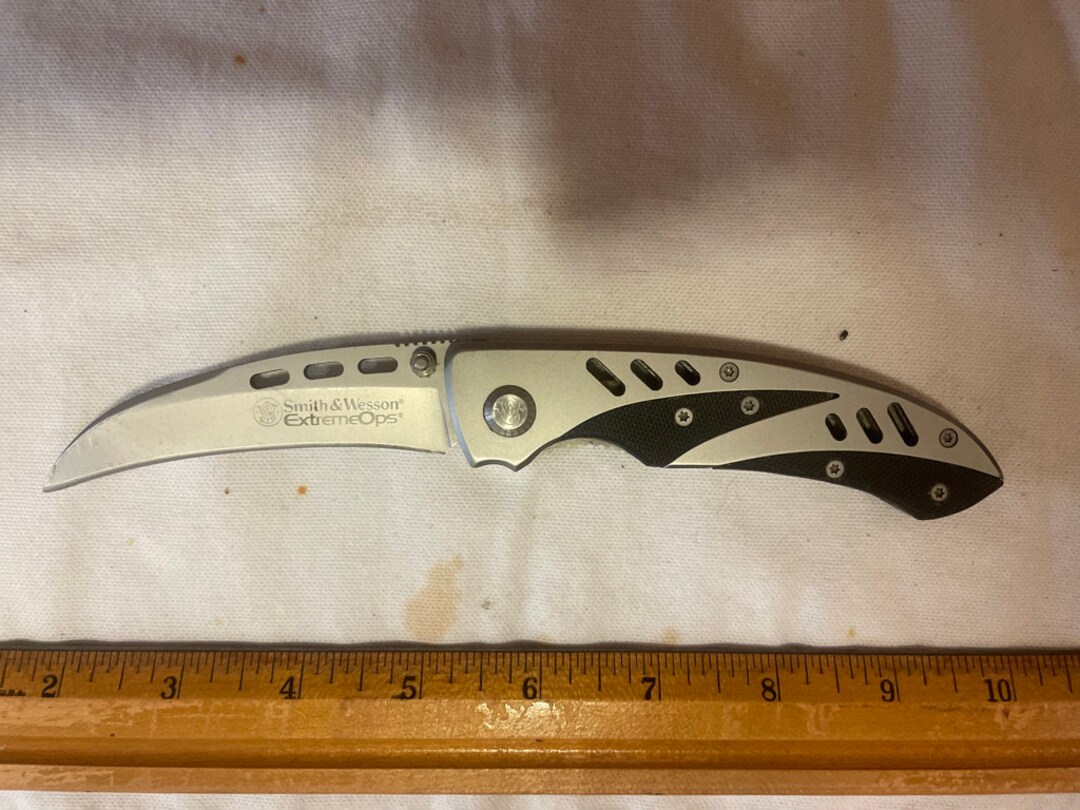 Vintage 80s Smith & Wesson CKHB Extremeops Cuttin Horse Hawkbill . - Etsy