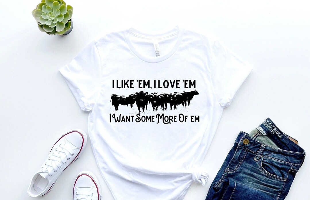 Ranch Cattle Tee,love Cattle Shirt,unisex T-shirt,p - Etsy