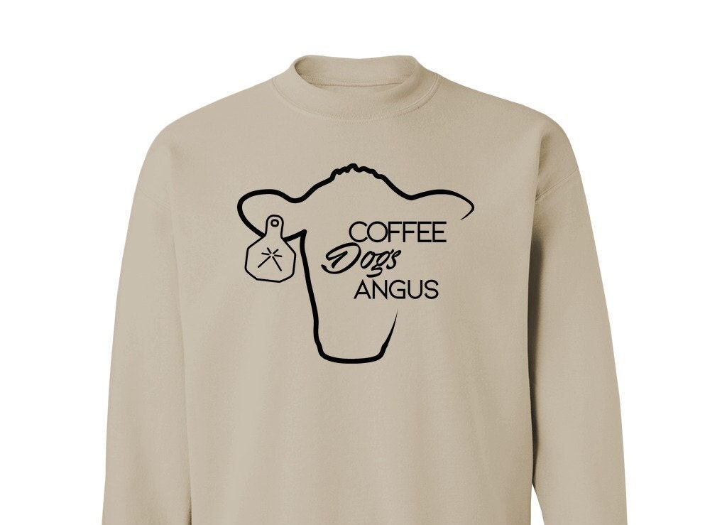 Angus Cattle Sweatshirt, Ranch Cattle Shirt, Ranch, Western, Angus ...