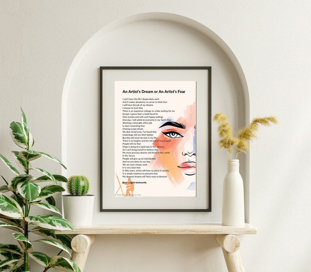 An Artist’s Dream or an Artist’s Fear • Two-way Poem • Original Poetry ...