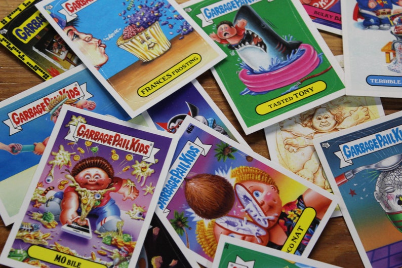 20 Modern Garbage Pail Kids Trading Cards Repack - Etsy