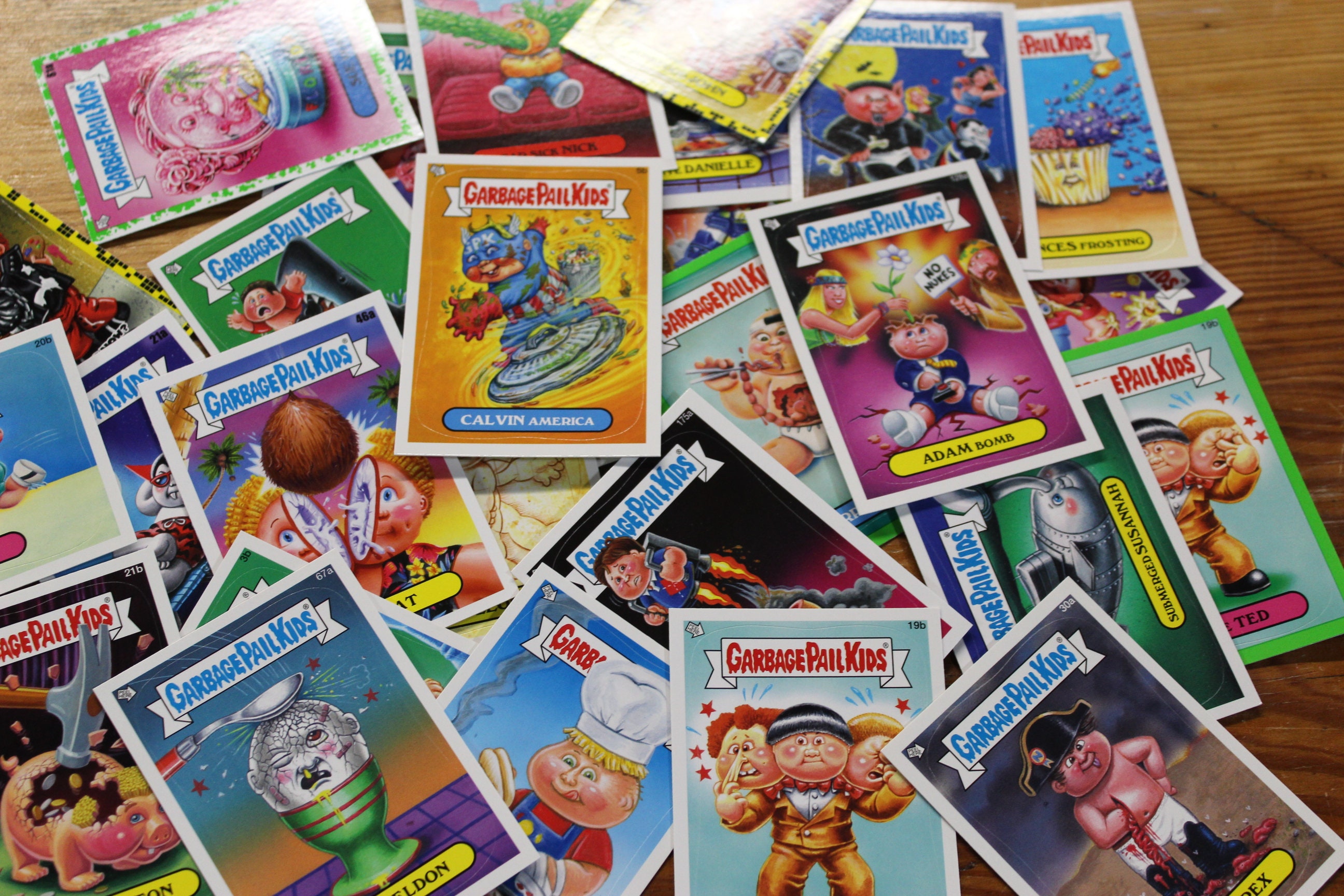 10 Modern Garbage Pail Kids Trading Cards Repack - Etsy