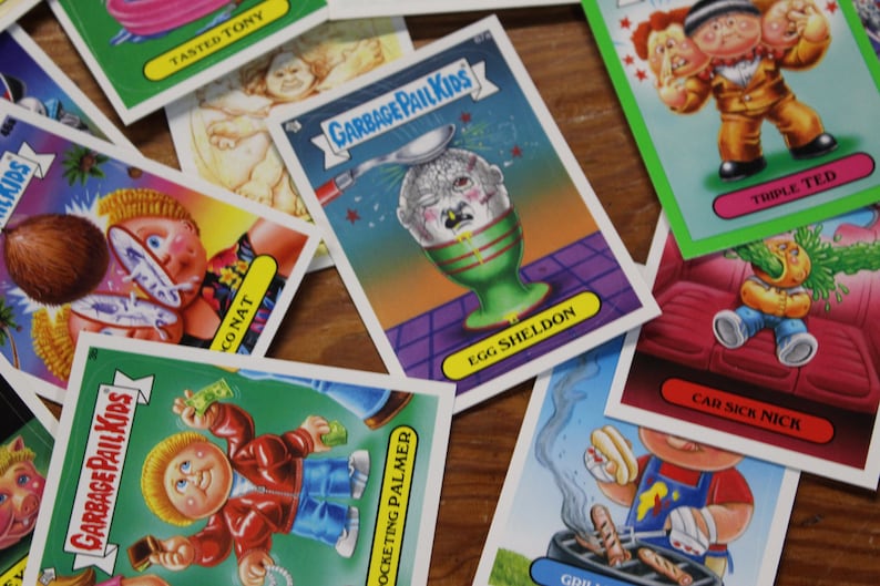 20 Modern Garbage Pail Kids Trading Cards Repack - Etsy