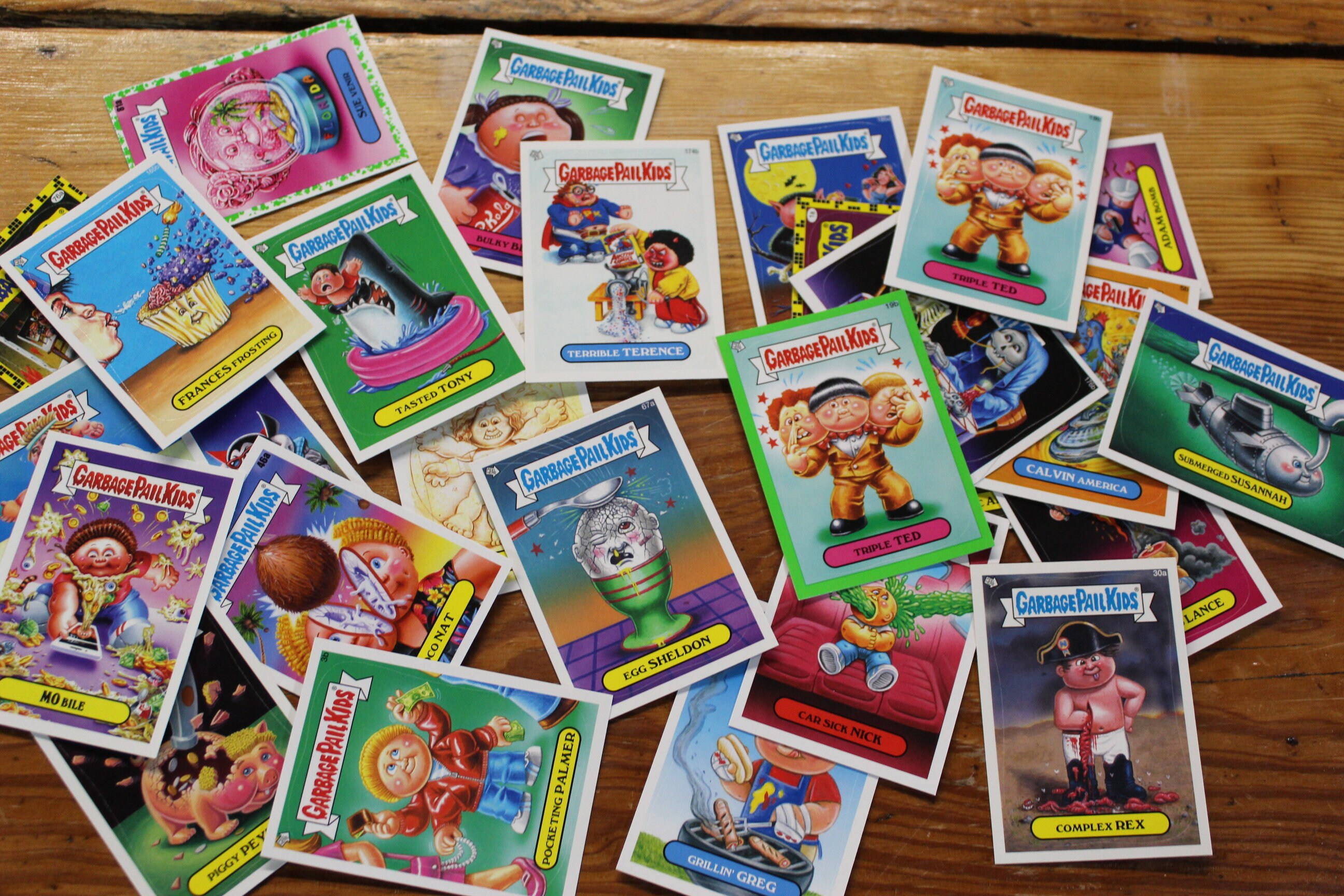 20 Modern Garbage Pail Kids Trading Cards Repack - Etsy