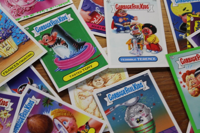 20 Modern Garbage Pail Kids Trading Cards Repack - Etsy