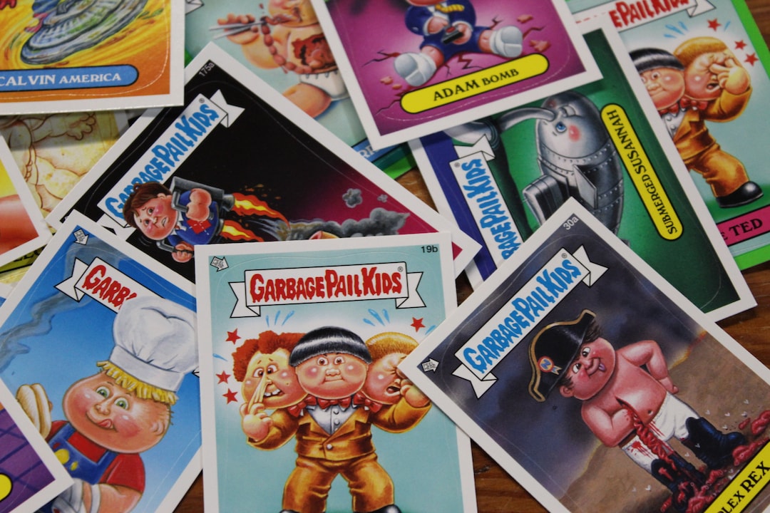 10 Modern Garbage Pail Kids Trading Cards Repack - Etsy