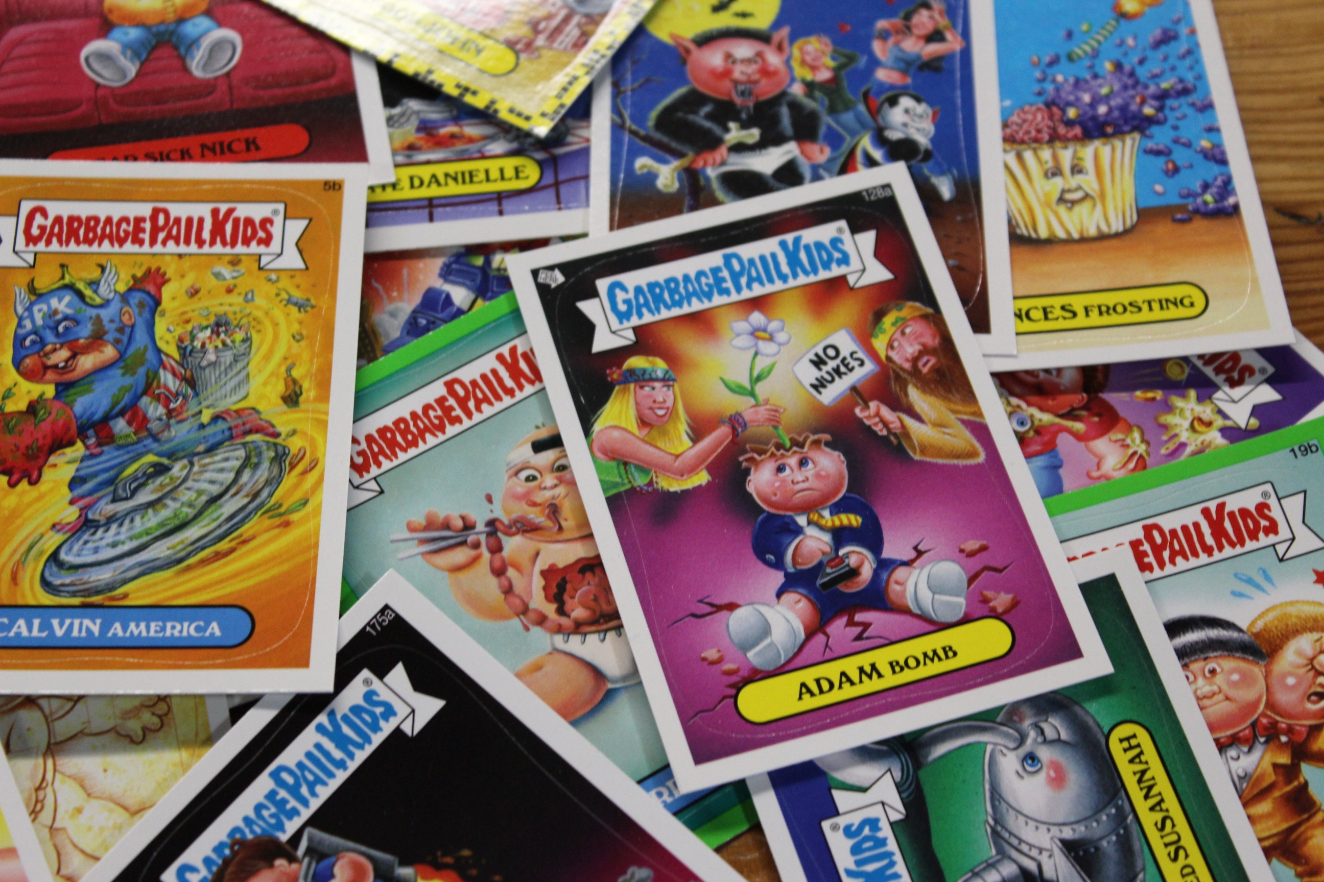 10 Modern Garbage Pail Kids Trading Cards Repack - Etsy