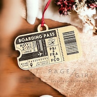Boarding Pass - Etsy