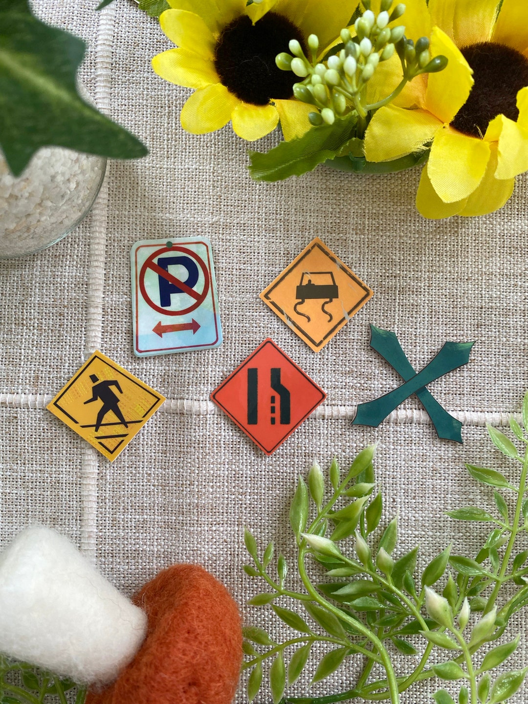 Public Signs Sticker Bundle | Cute Waterproof Decal for Laptops, Water ...