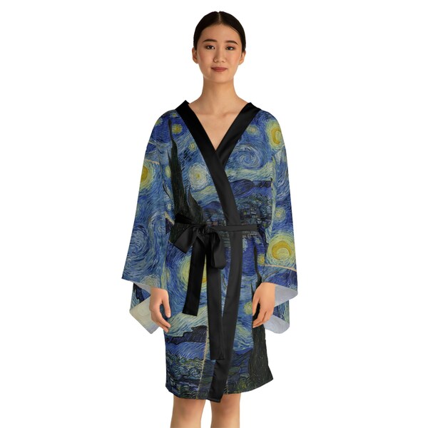 Van Gogh Starry Night Robe - Etsy