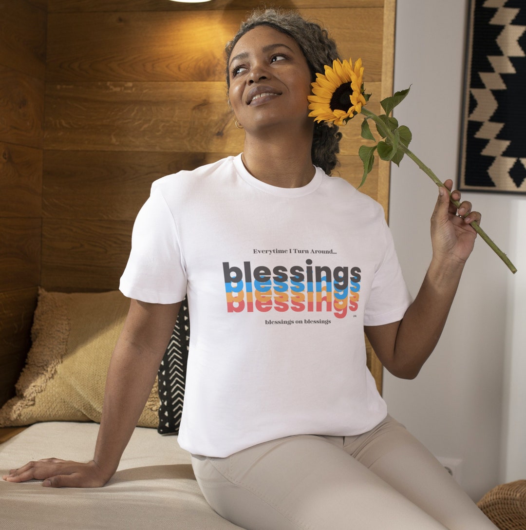 Blessings on Blessings Christian T-shirt - Etsy
