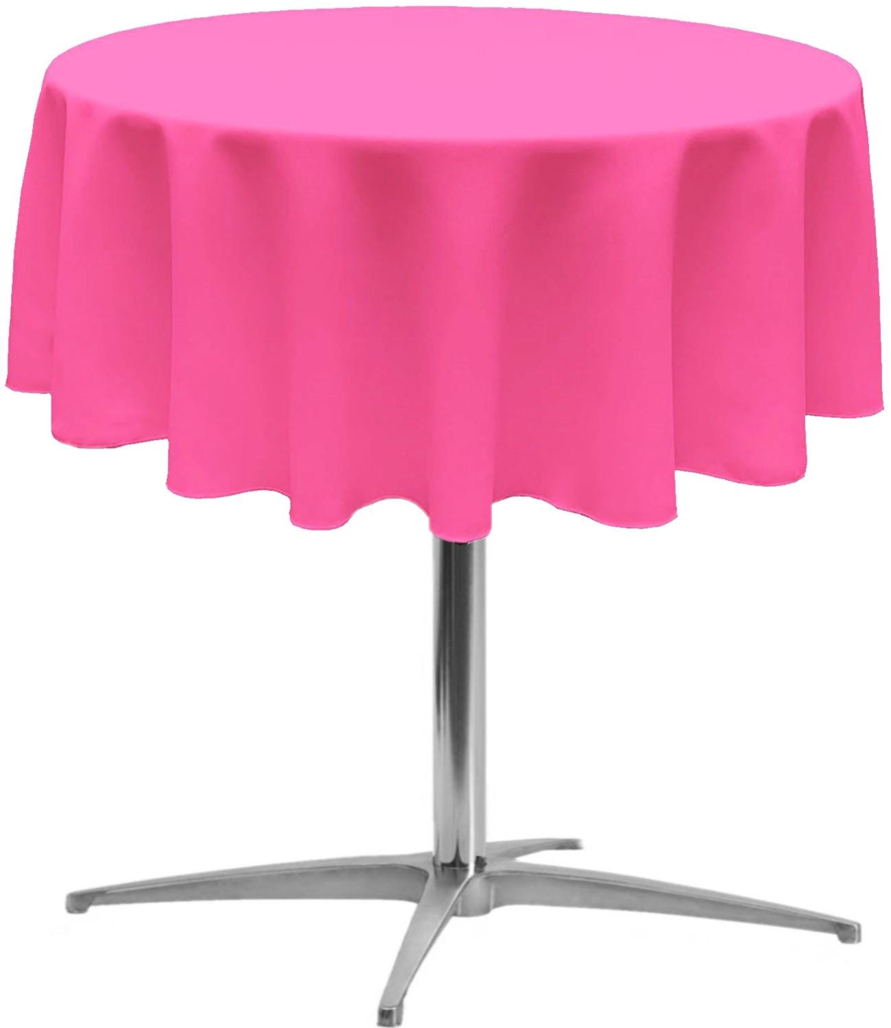 Hot pink tablecloth store