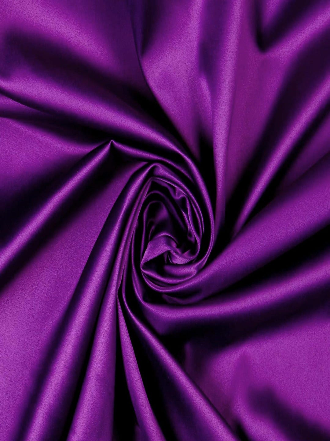 Magenta 60" Wide Matte Satin (peau De Soie) Silk Skin Duchess ...