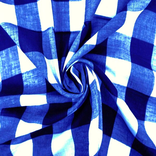 Royal Blue Plaid - Etsy