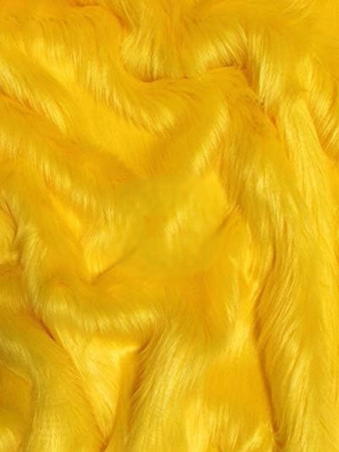 Yellow, 60" Wide Luxury Long Pile Soft Shaggy Creative Cosplay Costume ...