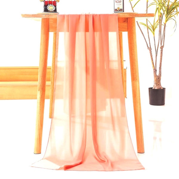 Peach Table Runner - Etsy