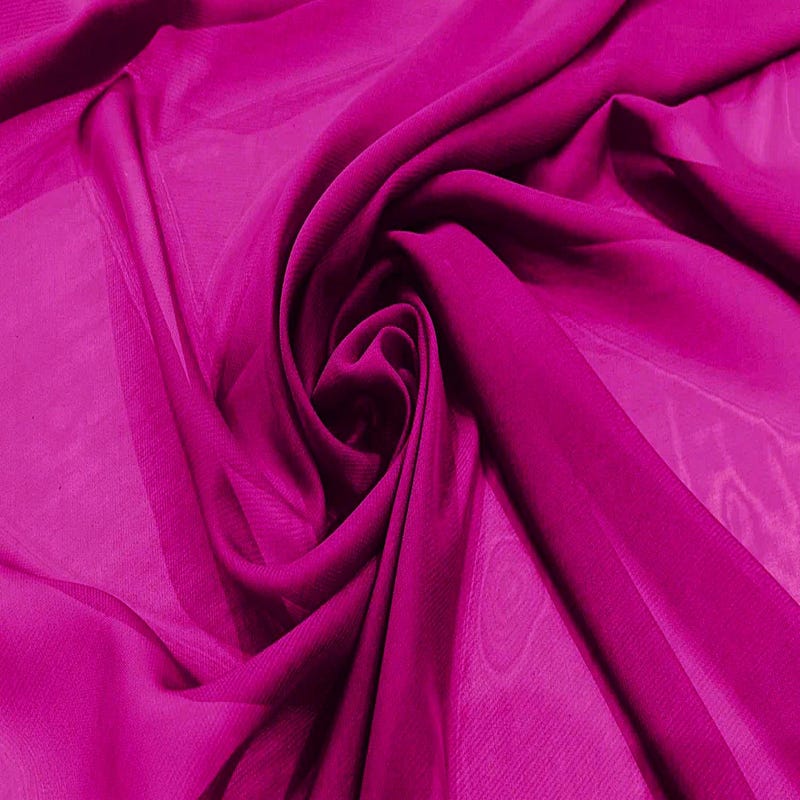 Magenta Silk Fabric - Etsy